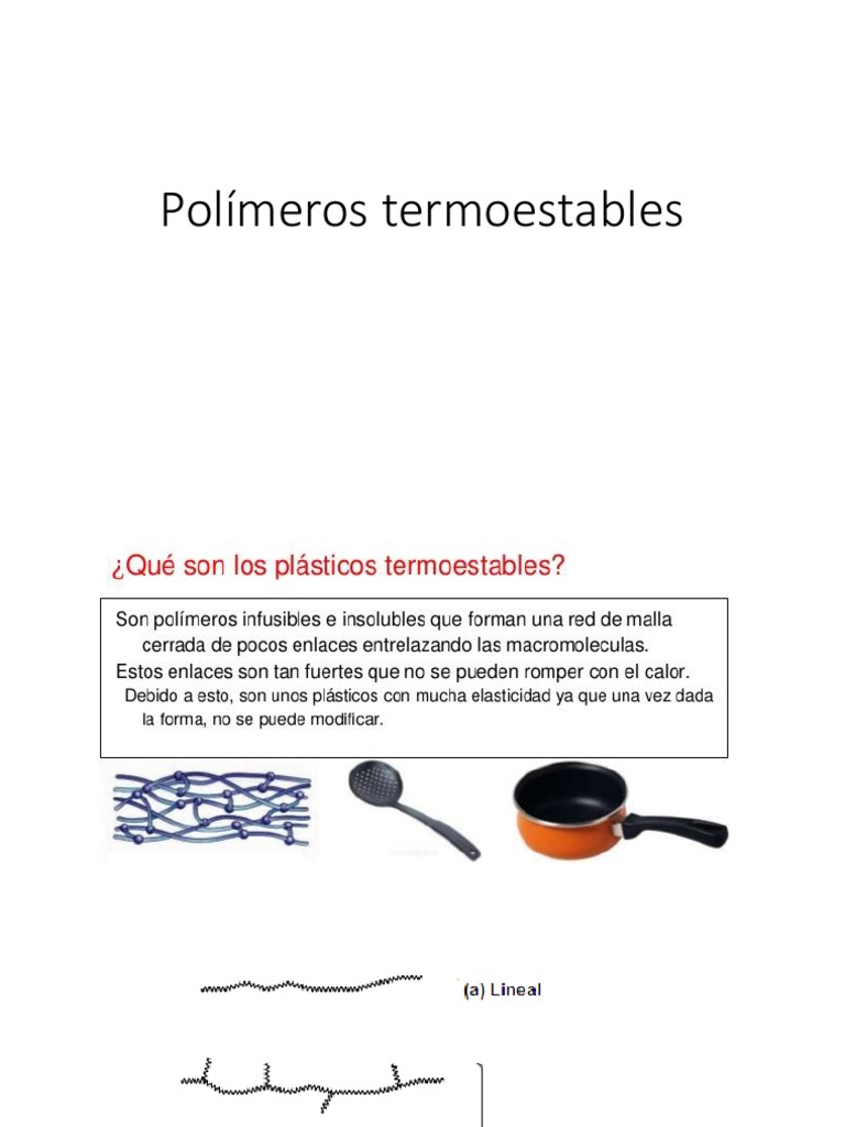 Polímeros Termoestables | PDF