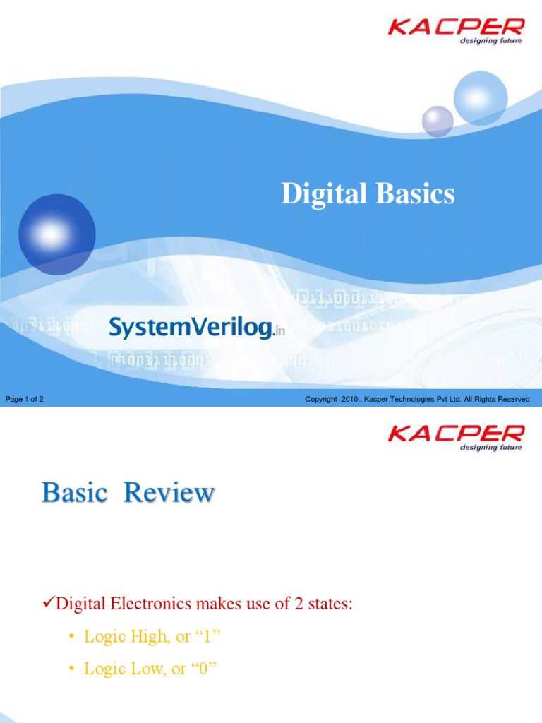 Sear Digital Basics | PDF | Logic Gate | Integrated Circuit