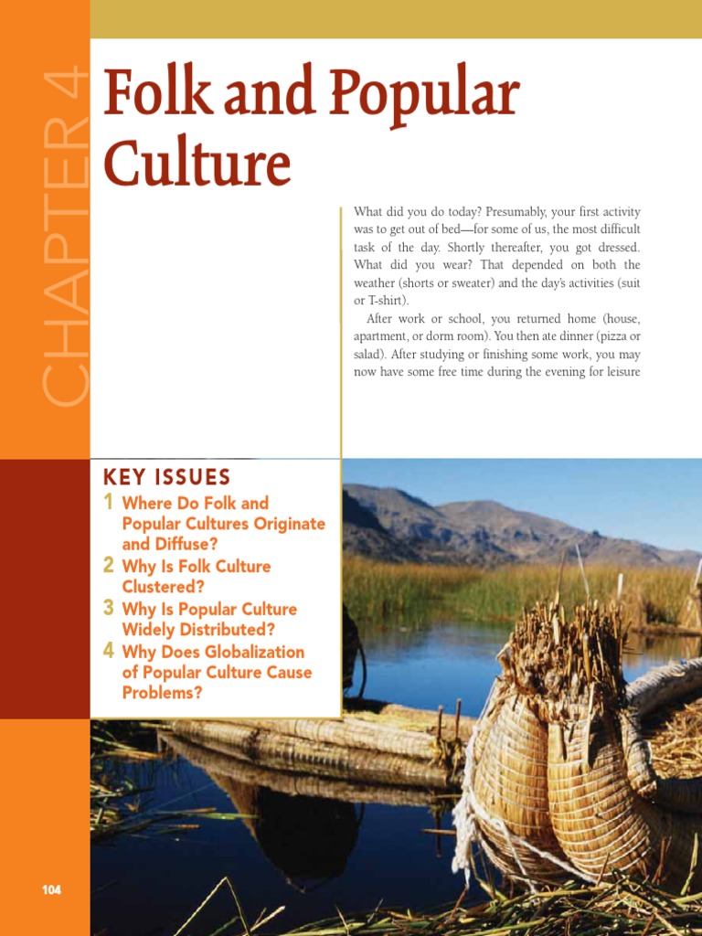 Folk vs. Popular Culture Explained | PDF | Folklore | Traditions