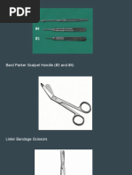 Surgical OT Instruments List | PDF