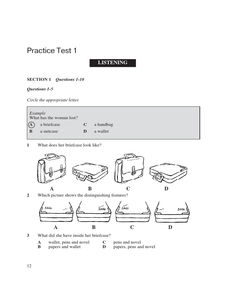 Listening + Reading Test 1 | PDF | Zoo | Nature