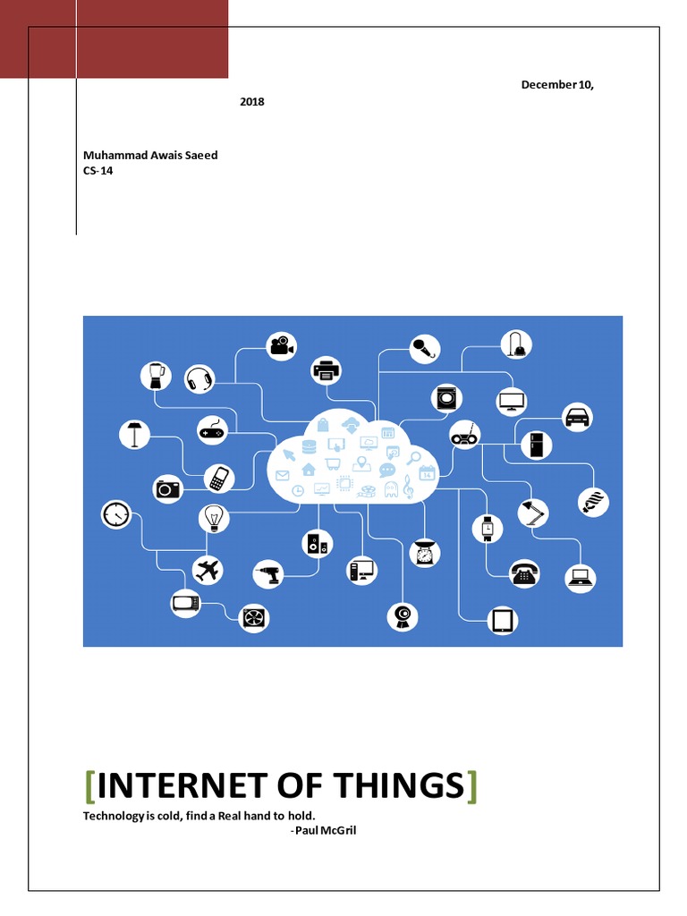 Internet of Things | PDF | Internet Of Things | Computer Security