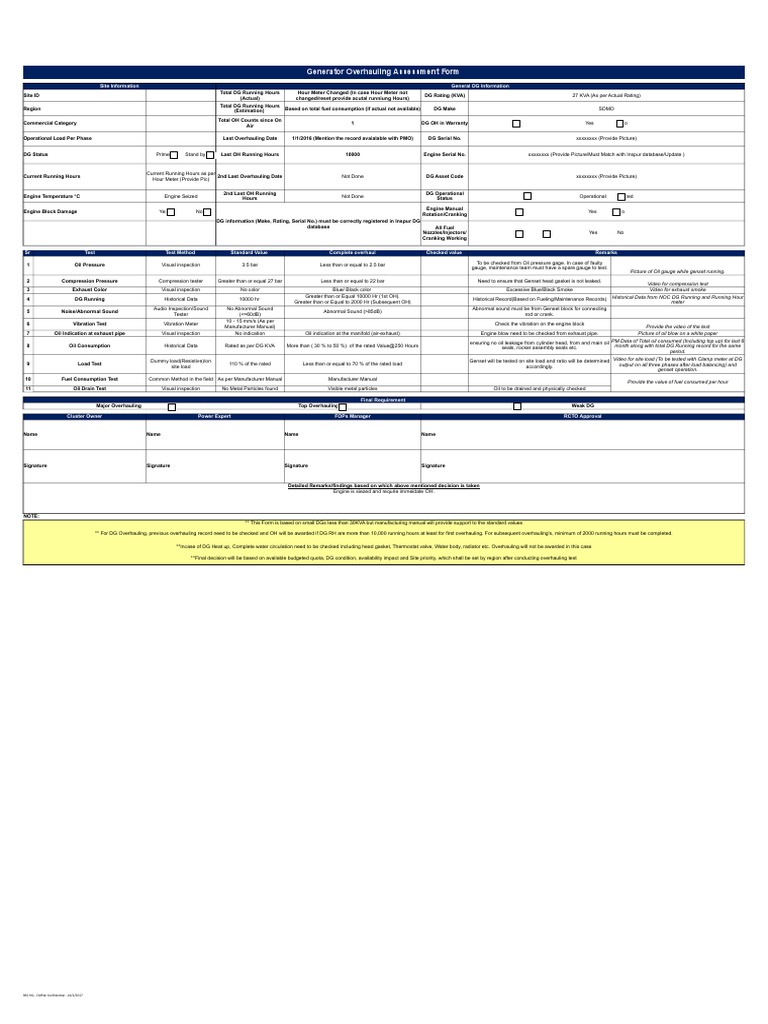 MOH Test Criteria Form FV1.02 | PDF | Systems Engineering ...