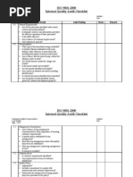 Internal Audit Matrix | PDF | Quality Management System | Quality Assurance