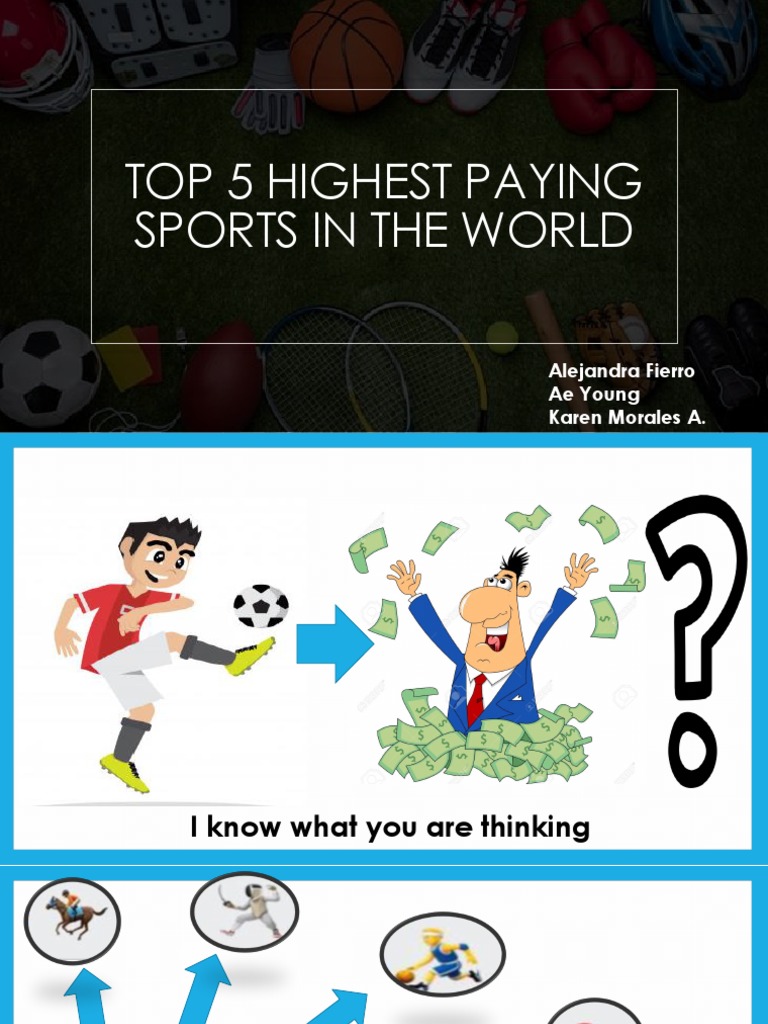 Top 5 Highest Paying Sports Worldwide | PDF
