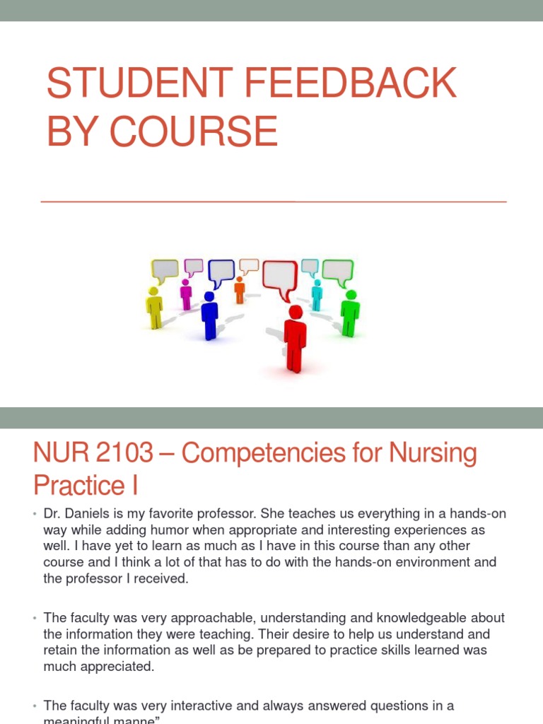 Student Feedback | PDF | Teachers | Teaching