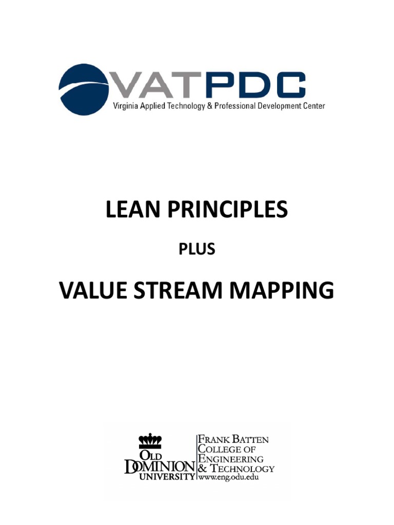 Lean Job Shop & Value Stream Mapping | PDF | Lean Manufacturing | Inventory