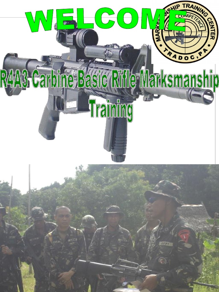 R4A3 Rifle Presentation | PDF | Marksman | Rifle