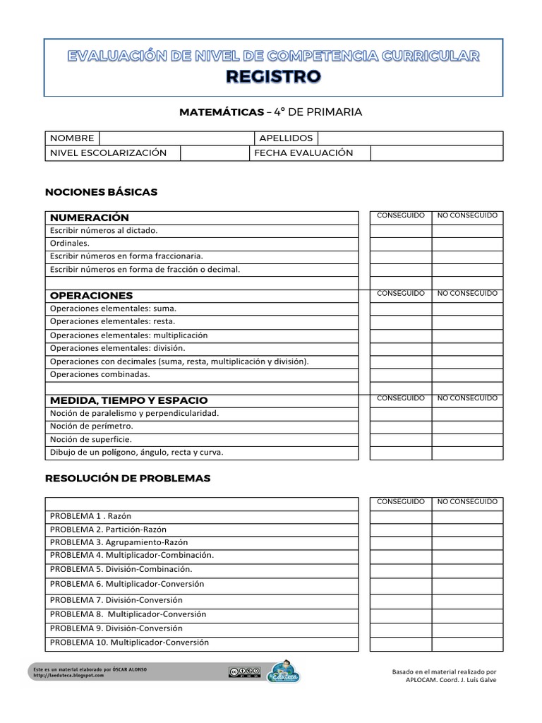Matemáticas - 4º de Primaria | PDF | Matemática Elemental | Notación