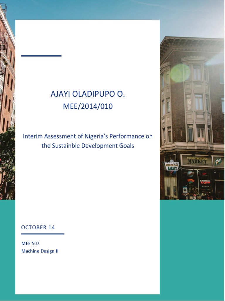 SDG Assignment | PDF | Sustainability | Economic Development