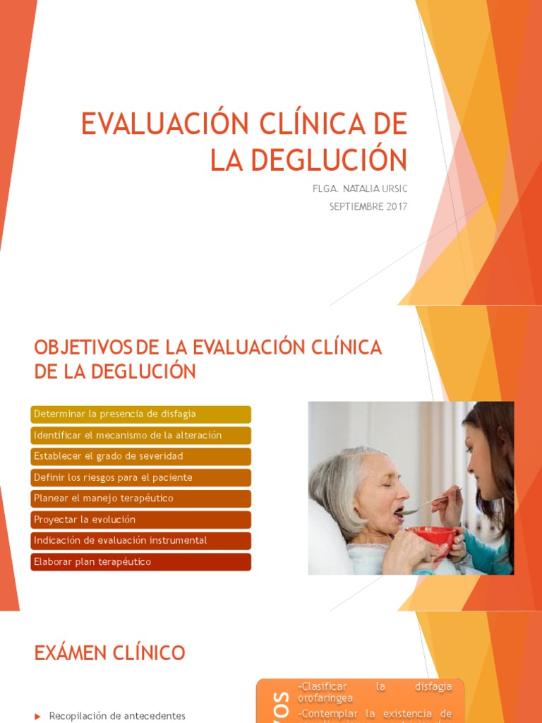Evaluacion Deglucion | PDF | Especialidades Medicas | Medicina CLINICA
