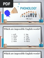 MCQs-Phonetics and Phonology | PDF | Syllable | Consonant