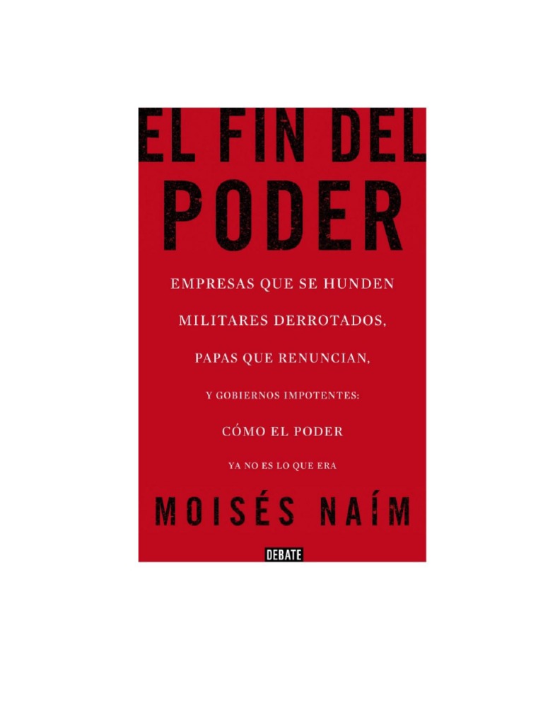El Fin Del Poder Naim | PDF