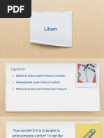 Mga Uri NG Liham - Larang | PDF