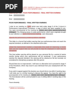 Template Letter 3 Internal Secondment | PDF | Finance & Money Management