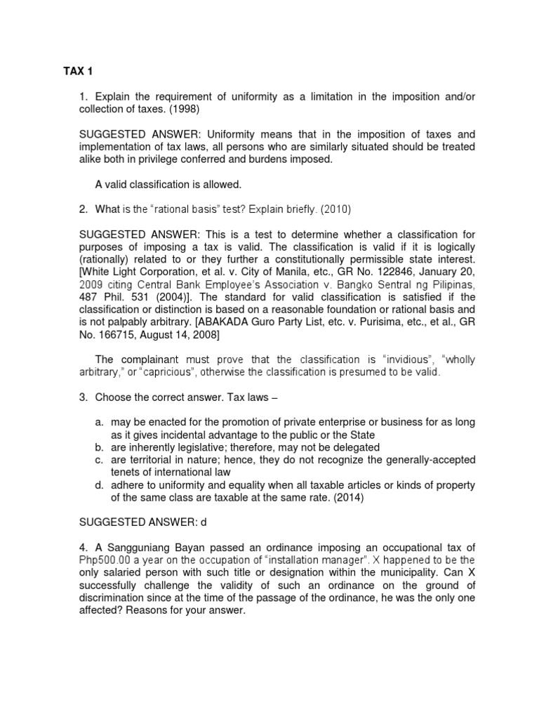 Tax | PDF | Bill (Law) | Progressive Tax