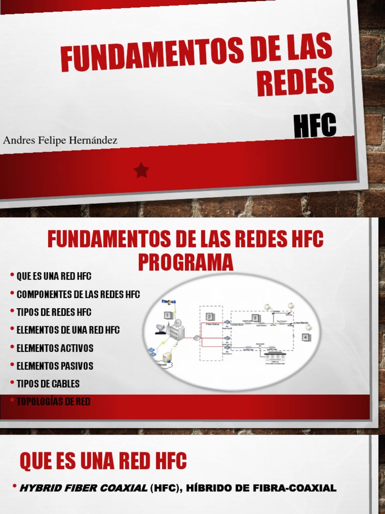 Fundamentos de Redes HFC | PDF | Electrónica | Ingeniería Electrónica