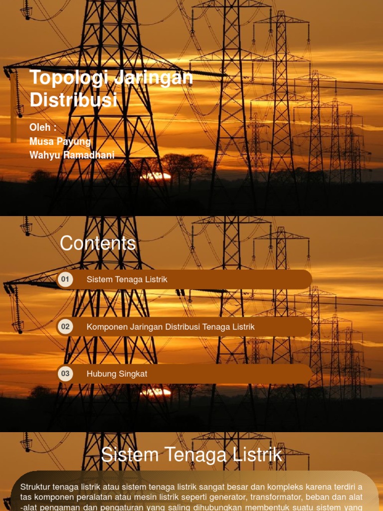 Topologi Jaringan Distribusi | PDF