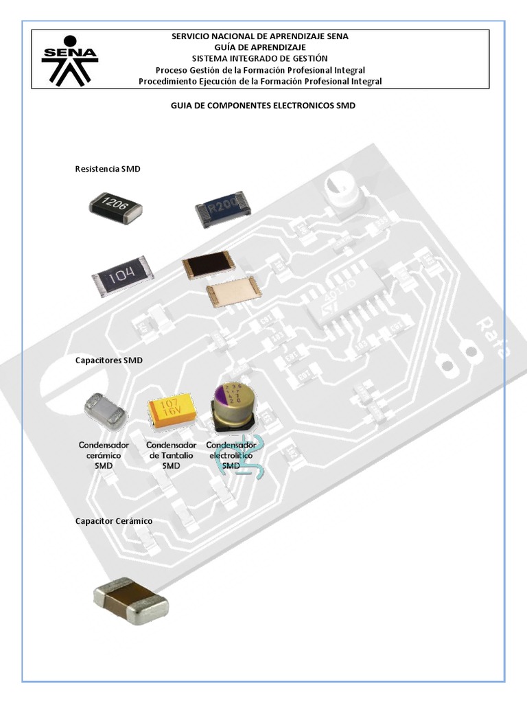 Guia de Componentes Electronicos SMD | PDF