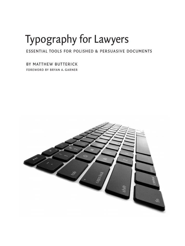 Typography For Lawyers | Download Free PDF | Typography | Bracket