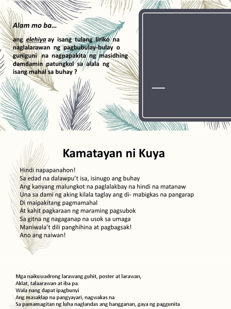 Ele Hiya | PDF