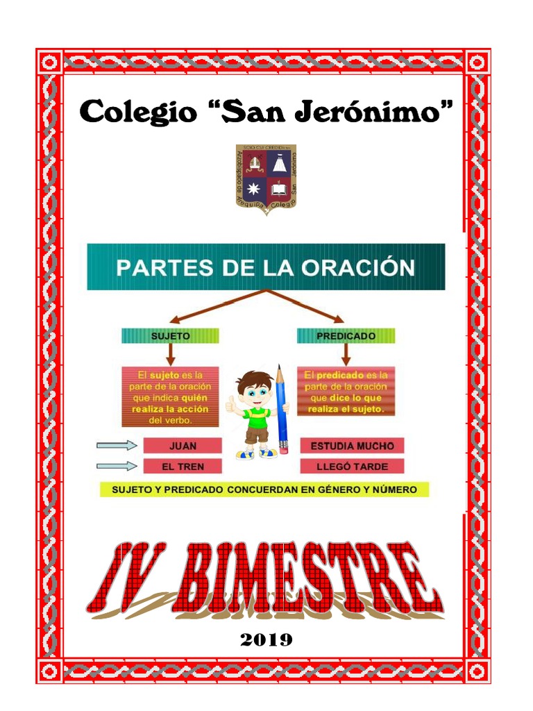Caratulas IV Bimestre | PDF