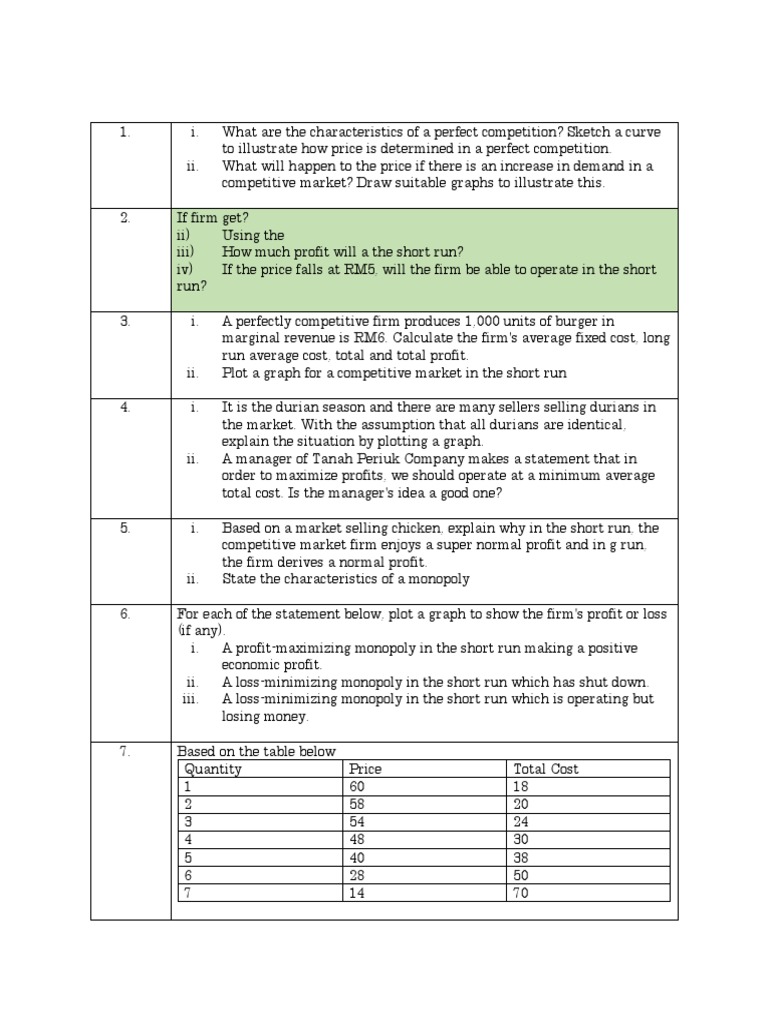 t006 Market Structure | PDF | Monopoly | Perfect Competition