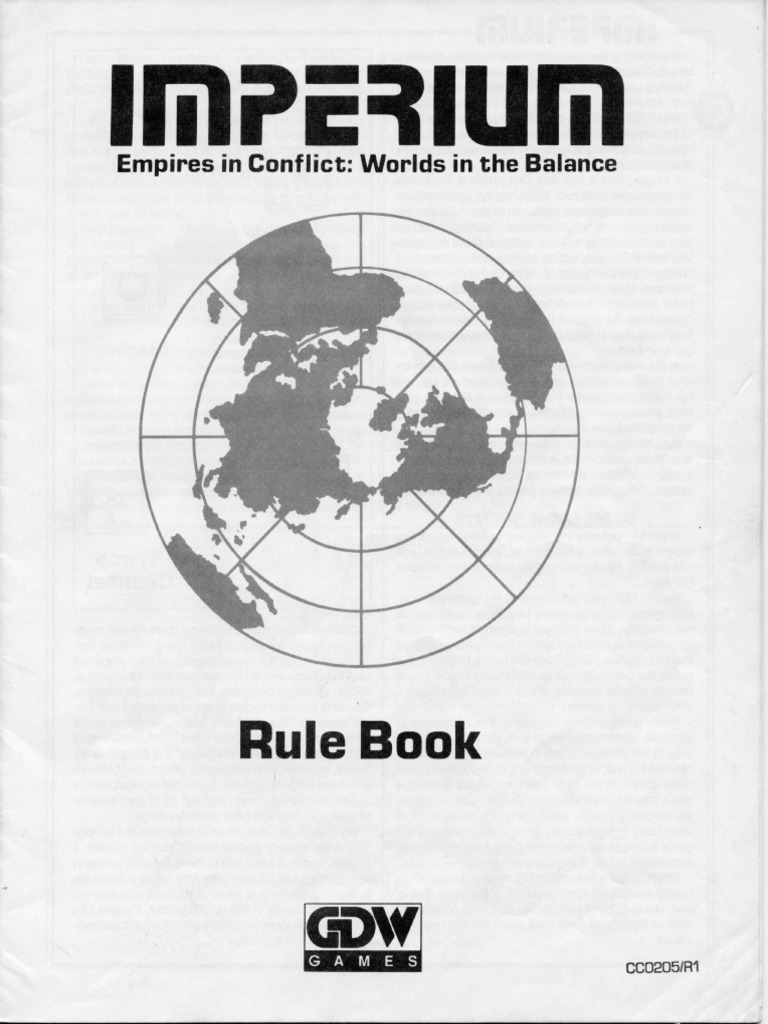Imperium 2nd Edition Rulebook | PDF