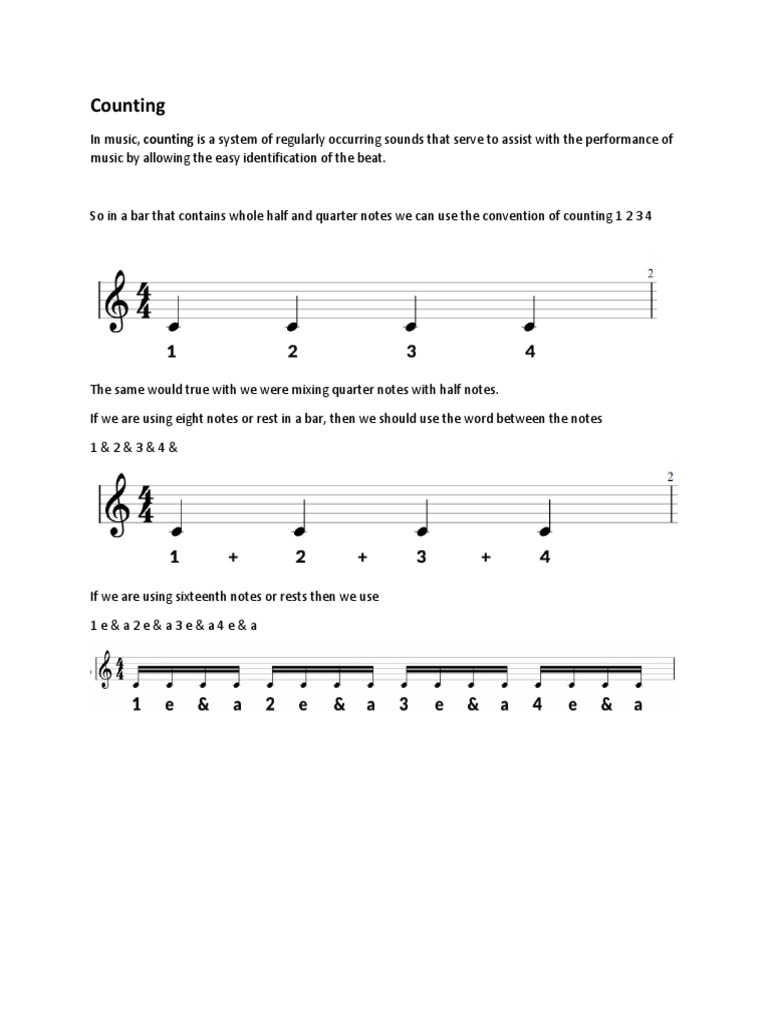 Counting: Counting Is A System of Regularly Occurring Sounds That Serve ...