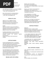 Hail Mary Prayer in Tagalog Translation | PDF