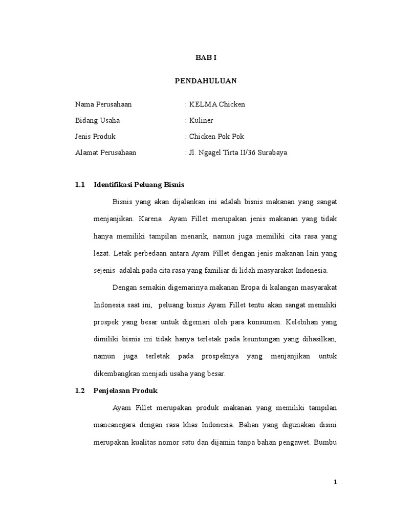 Kel 5 Kwu Chicken Chicken Pok Pok | PDF