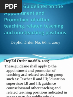 Revised Guidelines for Teacher Promotion | PDF | Academic Degree ...