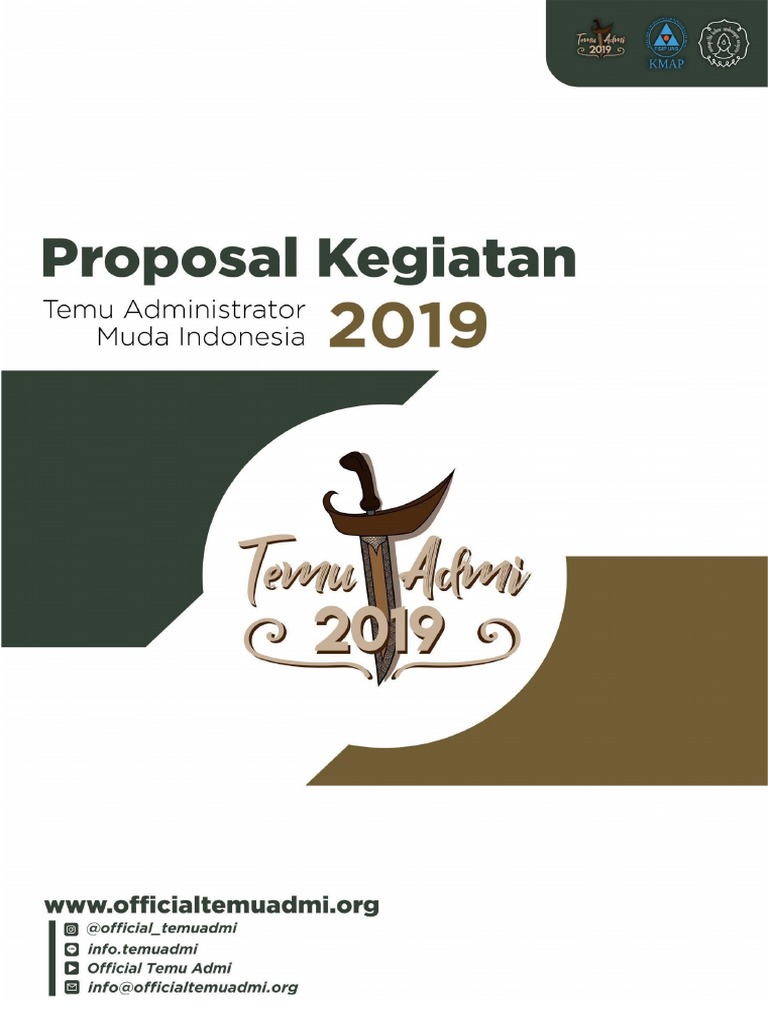 (Delegasi) - Proposal Kegiatan Temu Admi 2019 | PDF