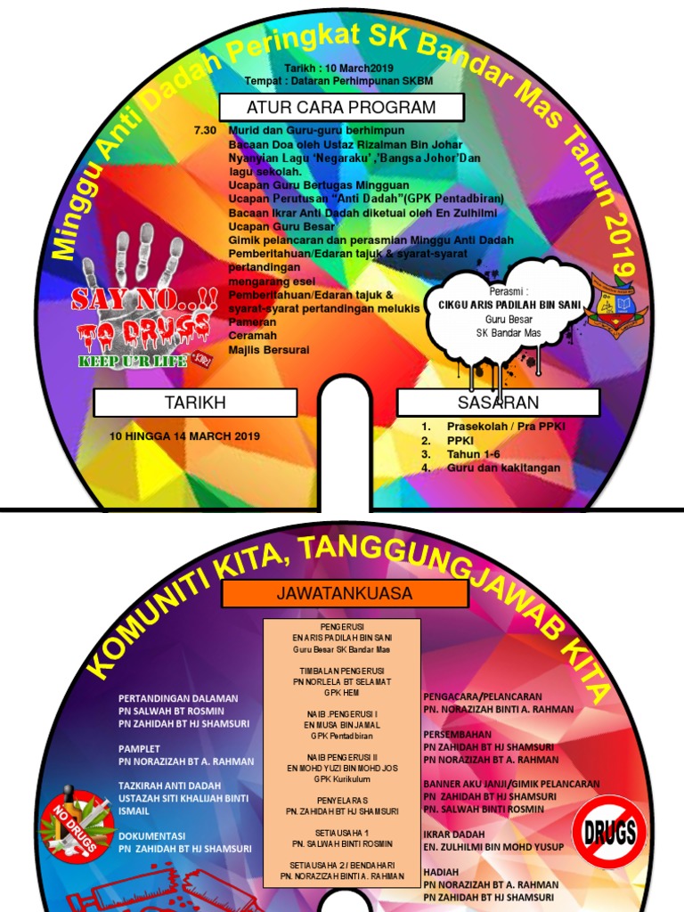 Buku Program Anti Dadah | PDF