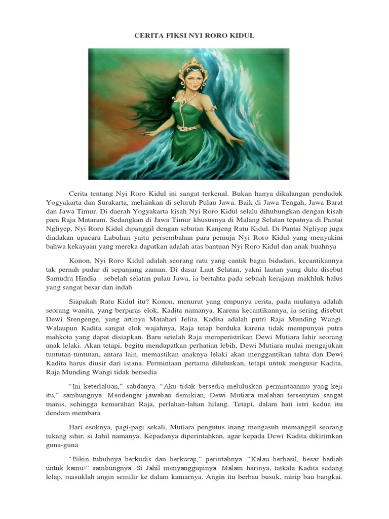 Cerita Fiksi Nyi Roro Kidul | PDF | Agama & Spiritualitas
