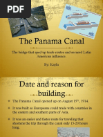 Panama Canal Worksheet | PDF | Panama Canal | Panama