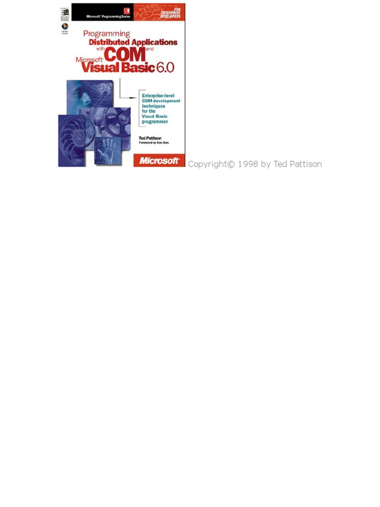 (Programming - Visual Basic) Ted Pattison - Programming Distributed Applications With Com ...