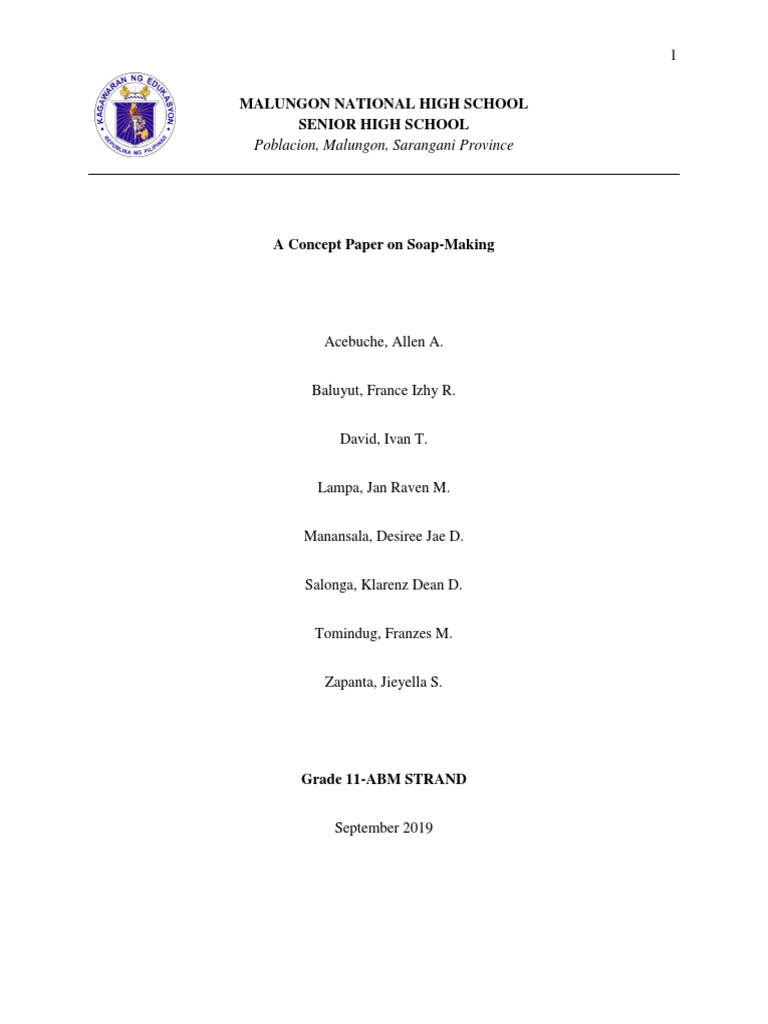 TEMPLATE Concept-Paper Abm | PDF