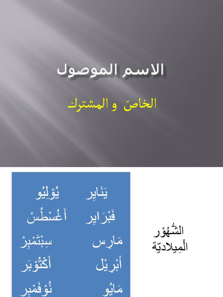 8 - Isim Mausul | PDF