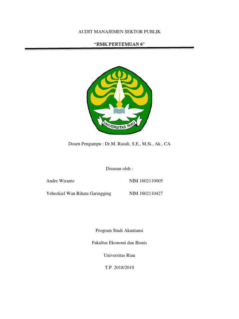 RMK Pertemuan 6-Audit Keuangan-Sewa Dibayar Dimuka Dan Persediaan | PDF