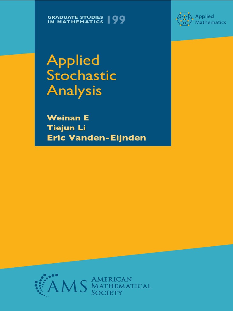 (Graduate Studies in Mathematics 199) Weinan E - Tiejun Li - Eric ...