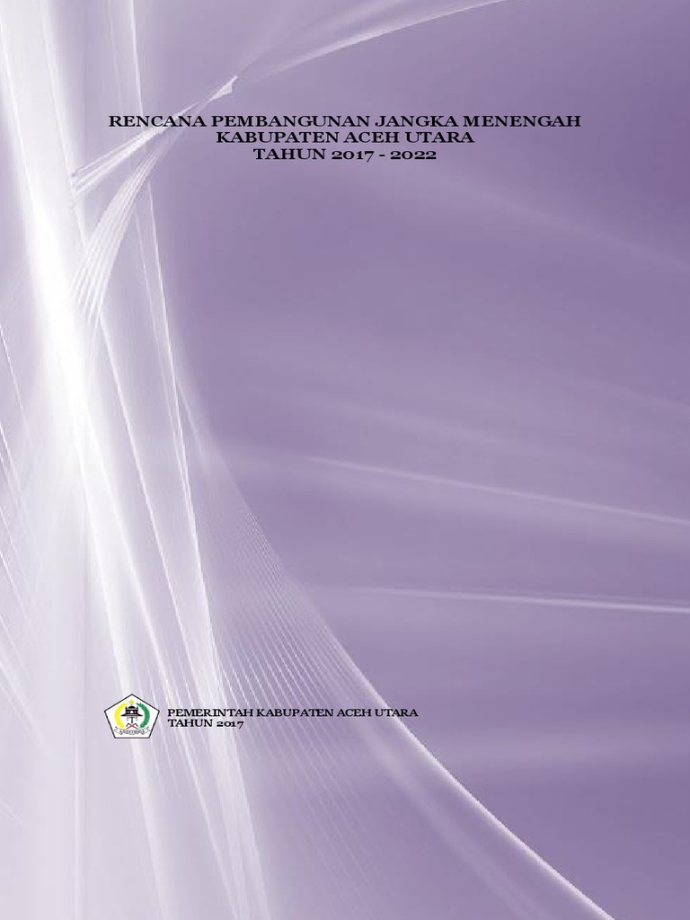 RPJM 2017-2022 Au PDF | PDF | Bisnis | Pengelolaan Keuangan & Uang