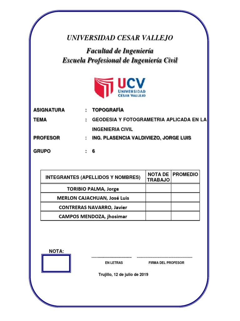 Caratula Grupal-Ucv | PDF