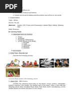 Lesson Plan: Analyzing Root Words | PDF | Question | Word