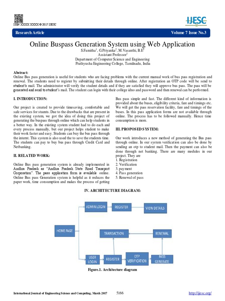 Online Buspass Generation System Using Web Application | PDF | Online Banking | Banks & Banking