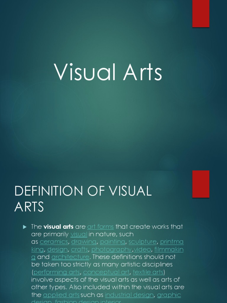 2.visual Arts | PDF | Fine Art | Aesthetics