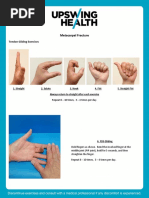 Tendon Gliding Exercises. | PDF | Wellness