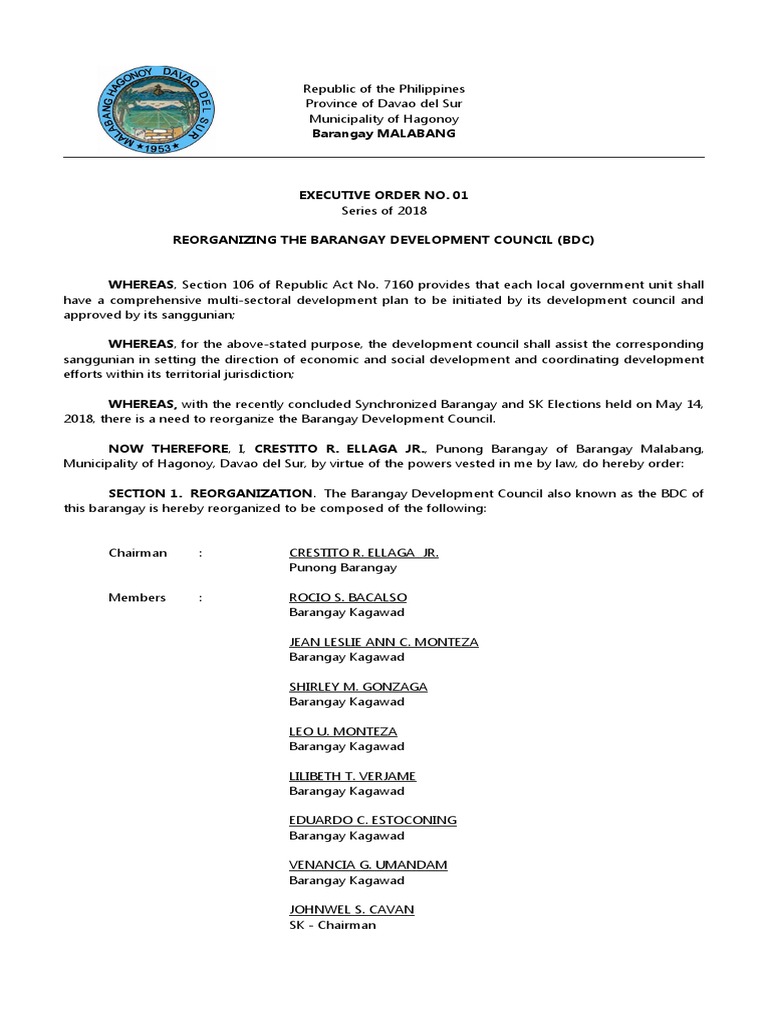 Eo BDC 01 | PDF | Disaster Risk Reduction | Risk Management