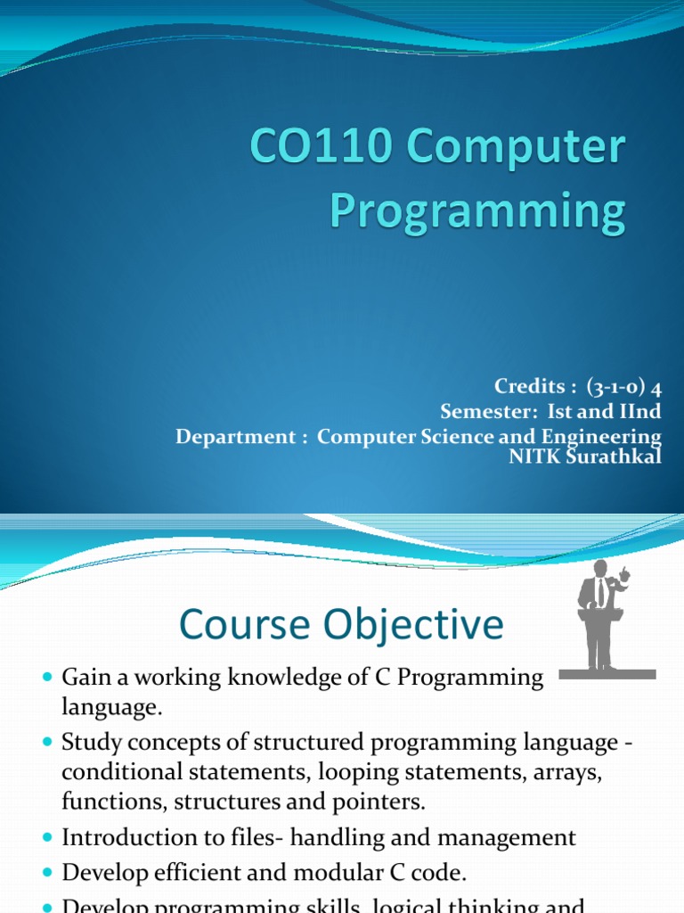 Co110 Computer Programming1 Pdf Computer Data Storage Random 1158