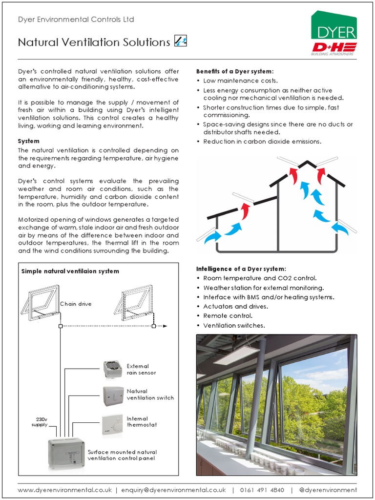 Natural Ventilation Solutions by Dyer | PDF | Hvac | Ventilation ...